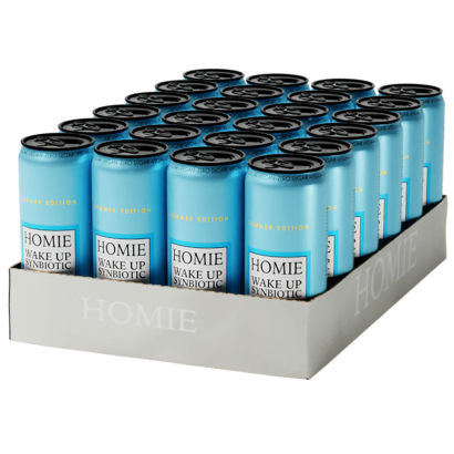 Osta 24 x Homie Wake Up Synbiotic 330 ml Lemonade | Hintatakuu & Nopeat ...