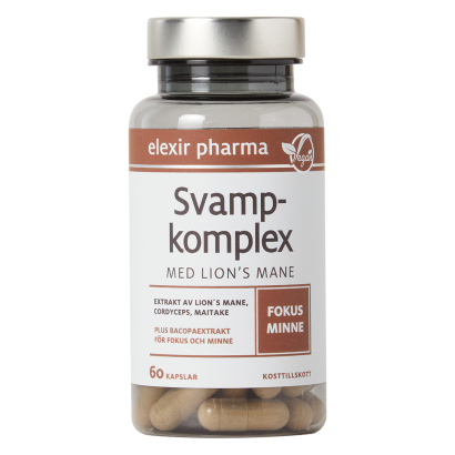 Osta Elexir Pharma Sienikompleksi Lion's mane 60 caps | Hintatakuu ...